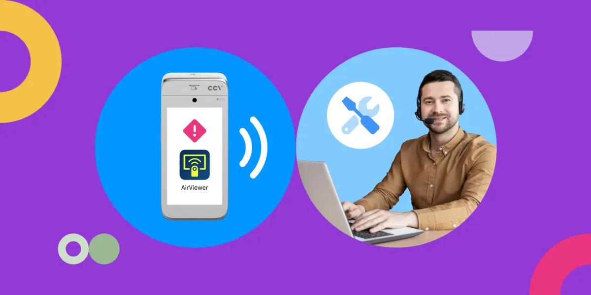 Voordelen van remote assistance op de Android-betaalautomaten | CCV EU