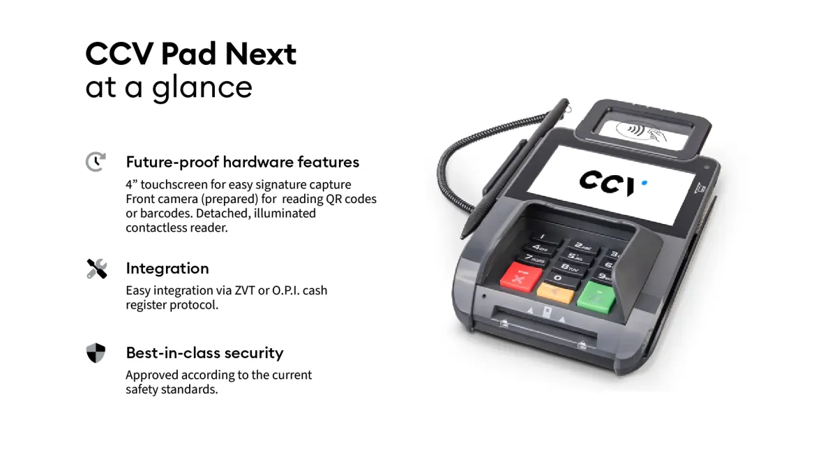 CCV Pad Next | CCV EU