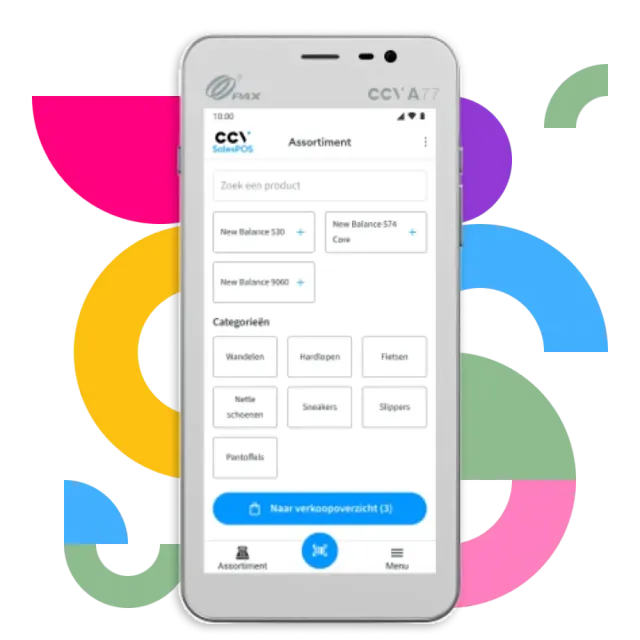 CCV SalesPOS | Betaalbare mobiele kassa app | CCV EU